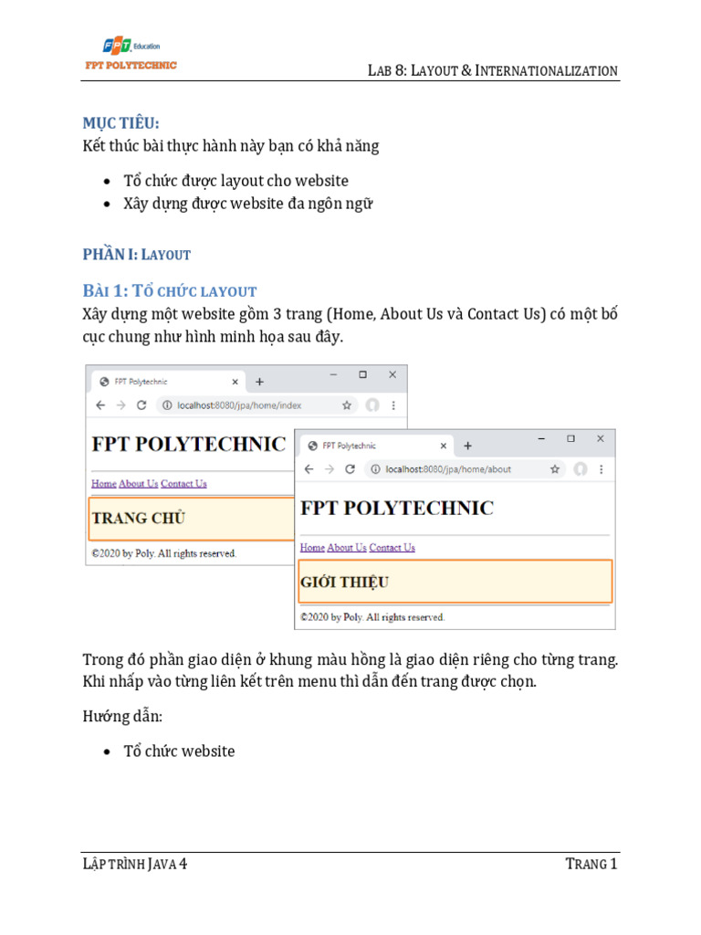 Lab8 - Layout - I18N | PDF
