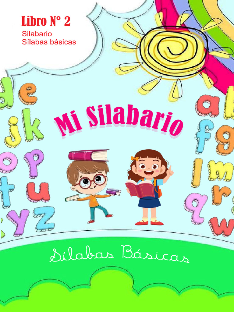 Aprendiendo A Leer Con El Silabario | PDF