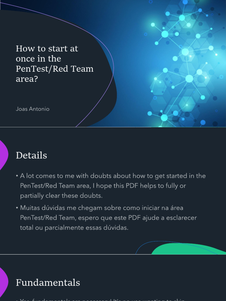 Starting Guide for PenTest/Red Team | PDF | Penetration Test | Computer ...
