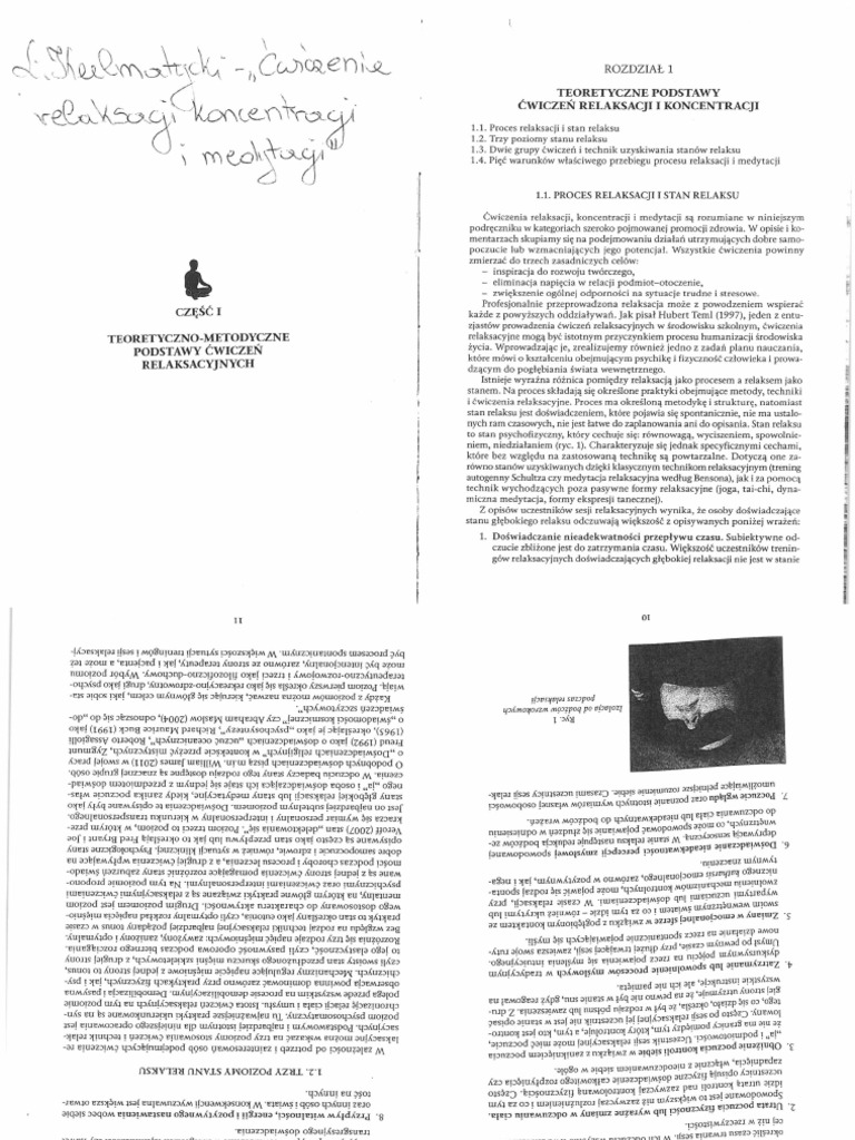 L.Kulmatycki Ćwiczenia Relaksacji, Koncentracji I Medytacji | PDF