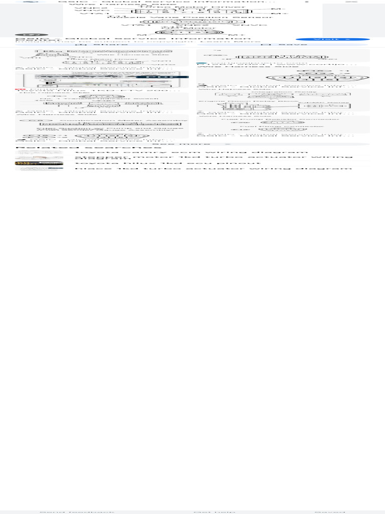 Actuator Turbo Toyota Hilux 1KD ECU Pinout - Google Search | PDF