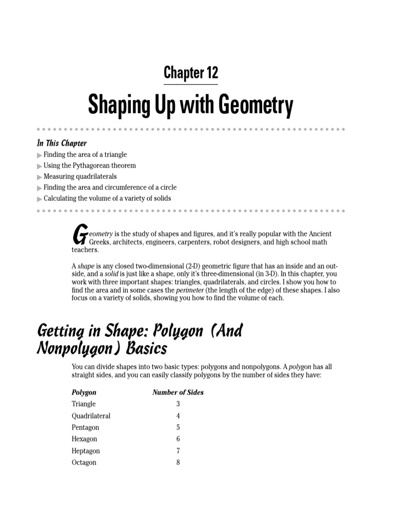 Shaping Up With Geometry: Getting in Shape: Polygon (And Nonpolygon ...