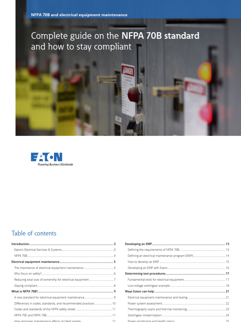 Content Dam Eaton Services Eess Eess-Documents Eaton-Nfpa70b-Guide-Book-Mz029008en-En-Us | PDF ...
