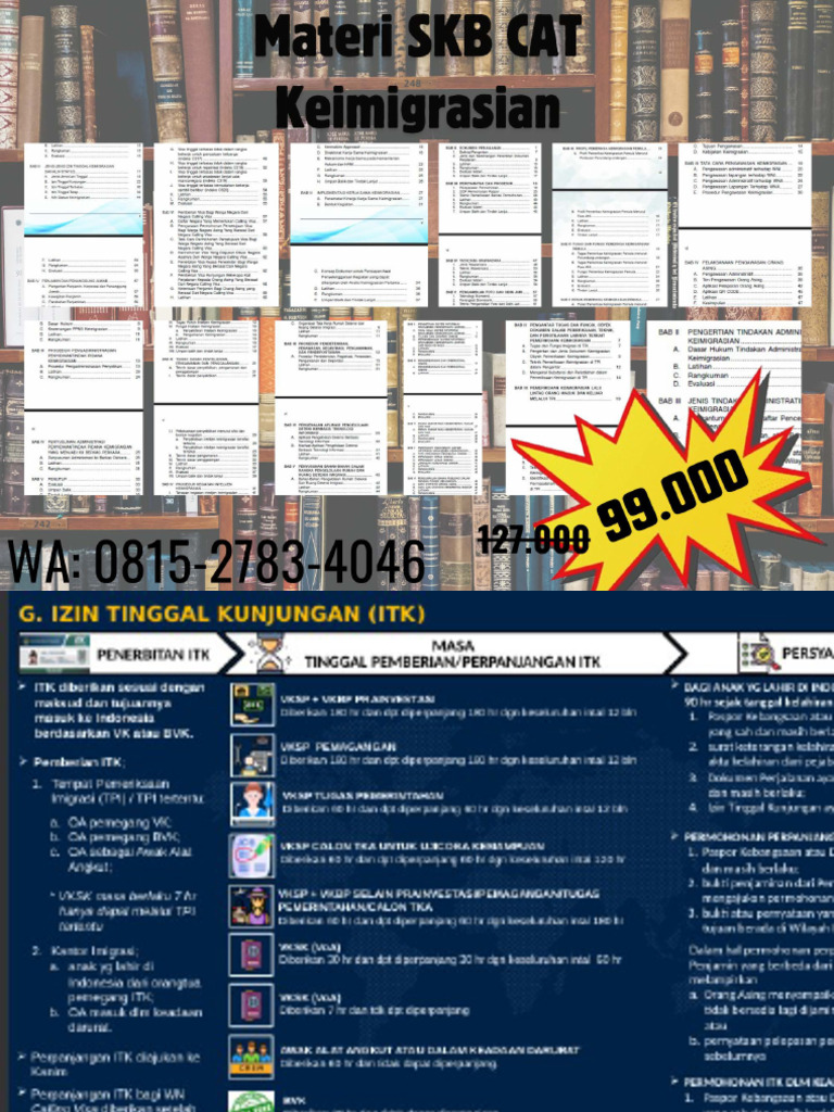Materi SKB CAT Keimigrasian | PDF