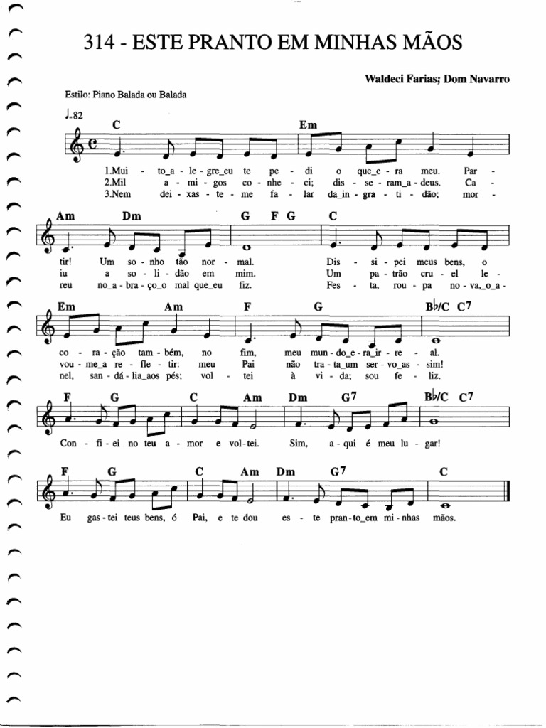 Este Pranto em Minhas Mãos - Dom Nvarro | PDF