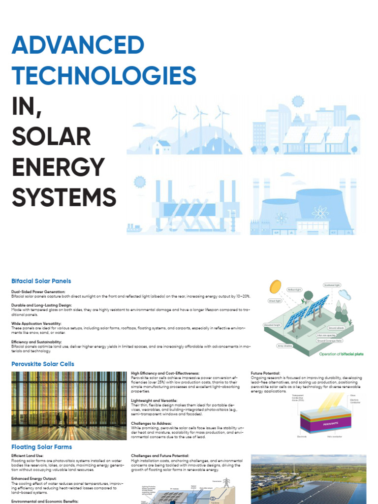 Advanced Solar Energy Technologies | PDF | Photovoltaics | Solar Cell