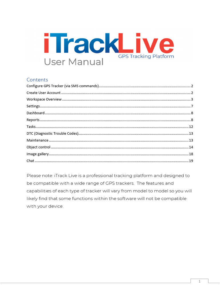 ITrack Live Quick Start Guide 2 | PDF | Icon (Computing) | Android ...