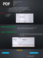 Class 10 Chapter Light | PDF | Refraction | Reflection (Physics)
