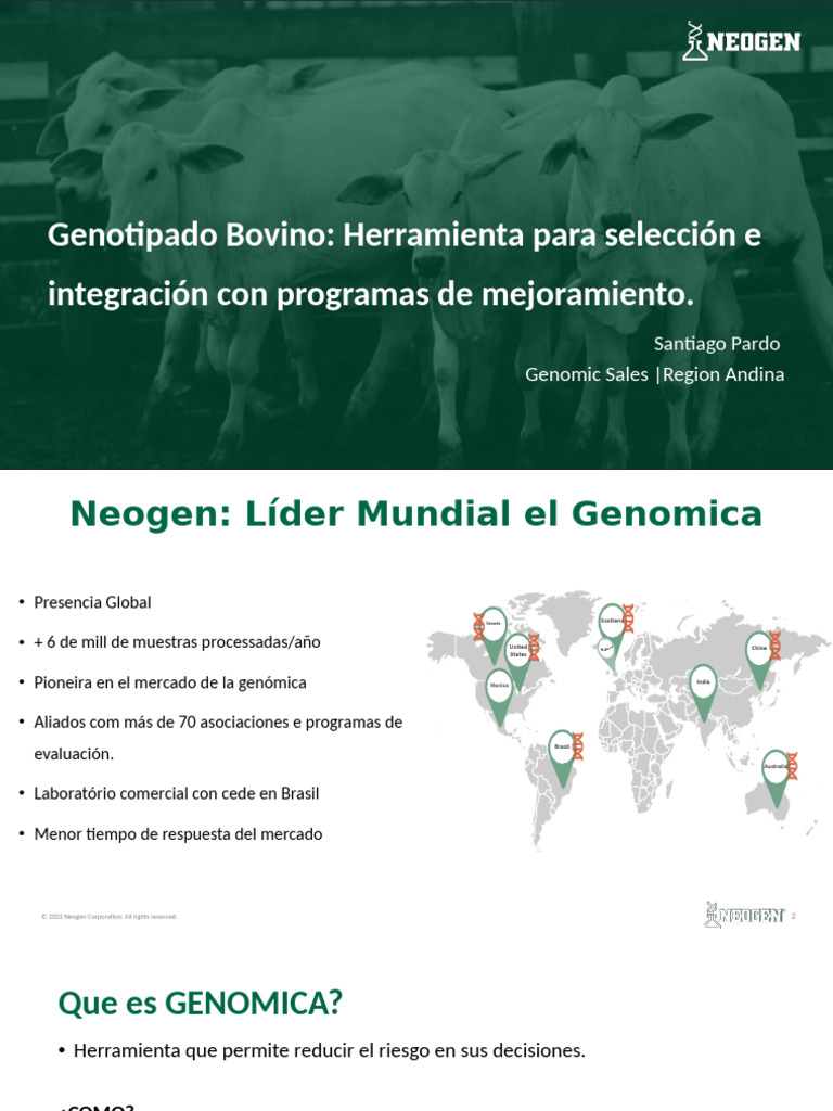 2_Bolivia Neogen Genomica 2024 | PDF | Polimorfismo de nucleótido ...