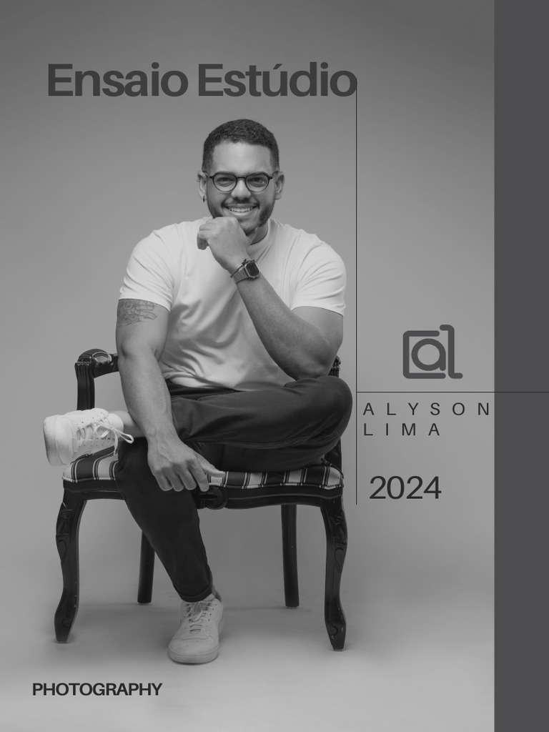 Black Beige Minimalist Photography Portfolio Cover Page | PDF