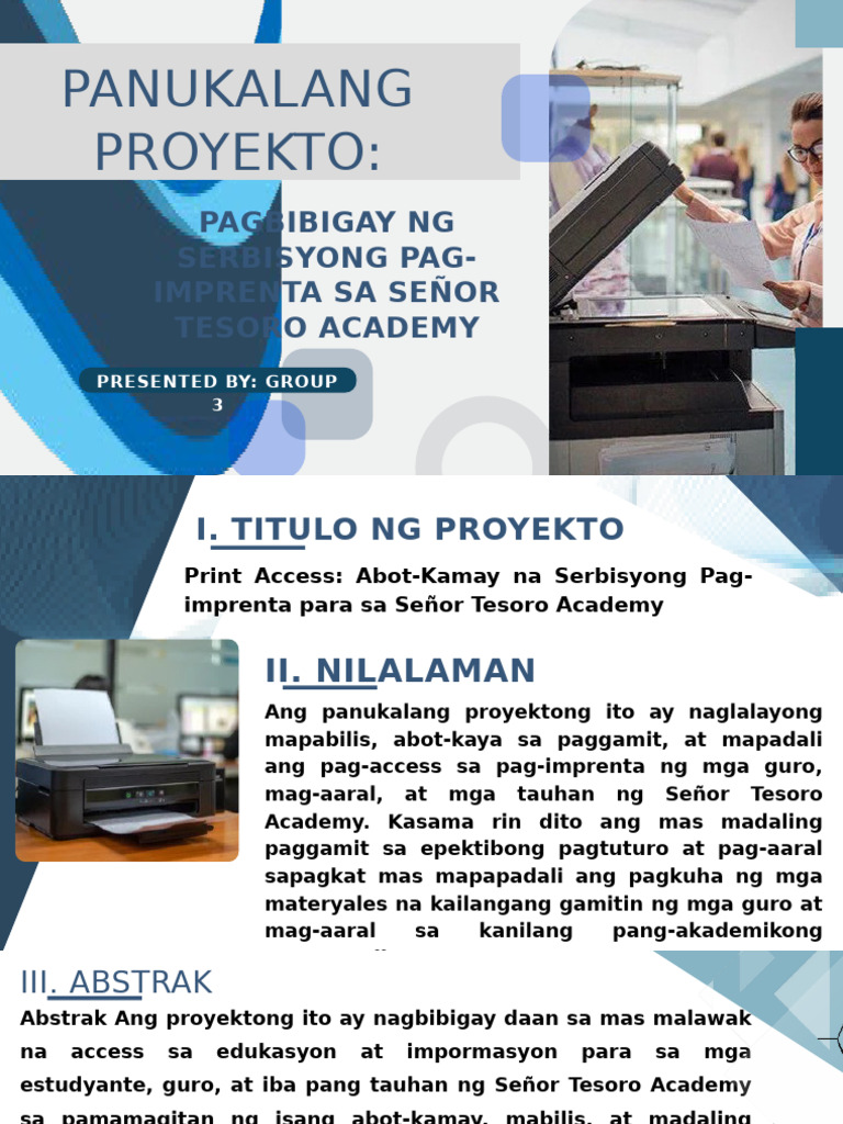FPL Panukalangproyekto | PDF