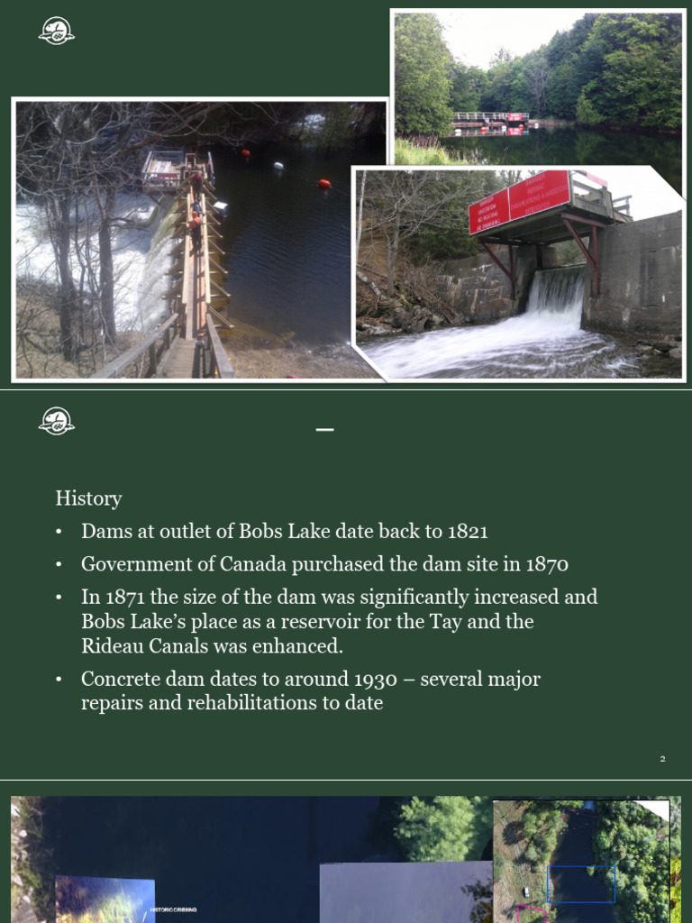 Bobs Lake Dam, Parks Canada | PDF | Dam | Spillway