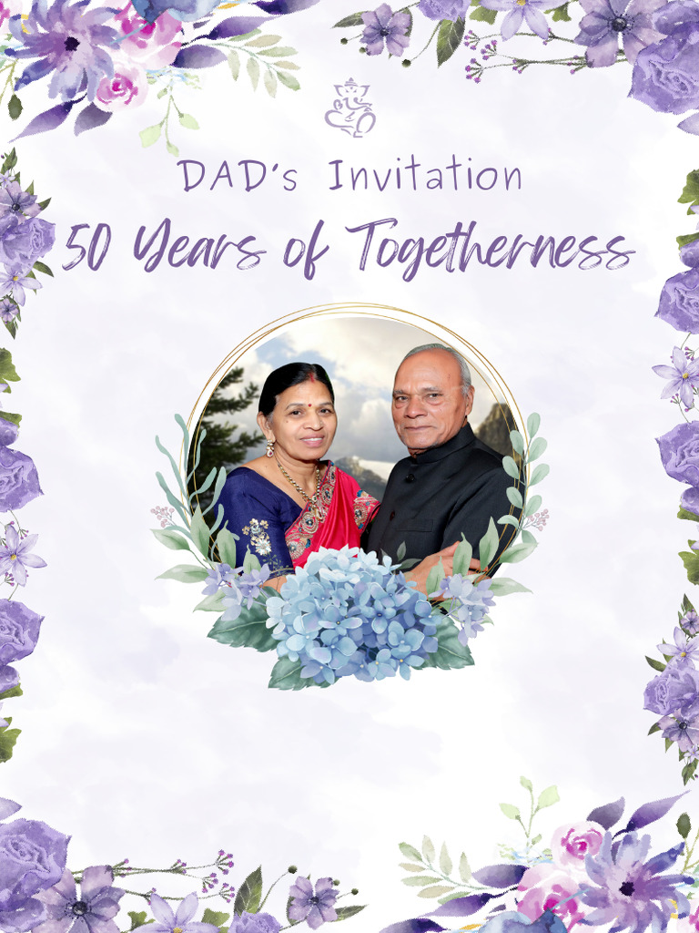 Dad Family Invitation | PDF