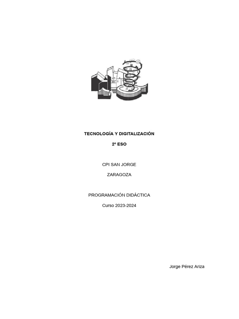Programa Tecno-Digital 2º ESO | PDF | Aprendizaje | Iniciativa empresarial
