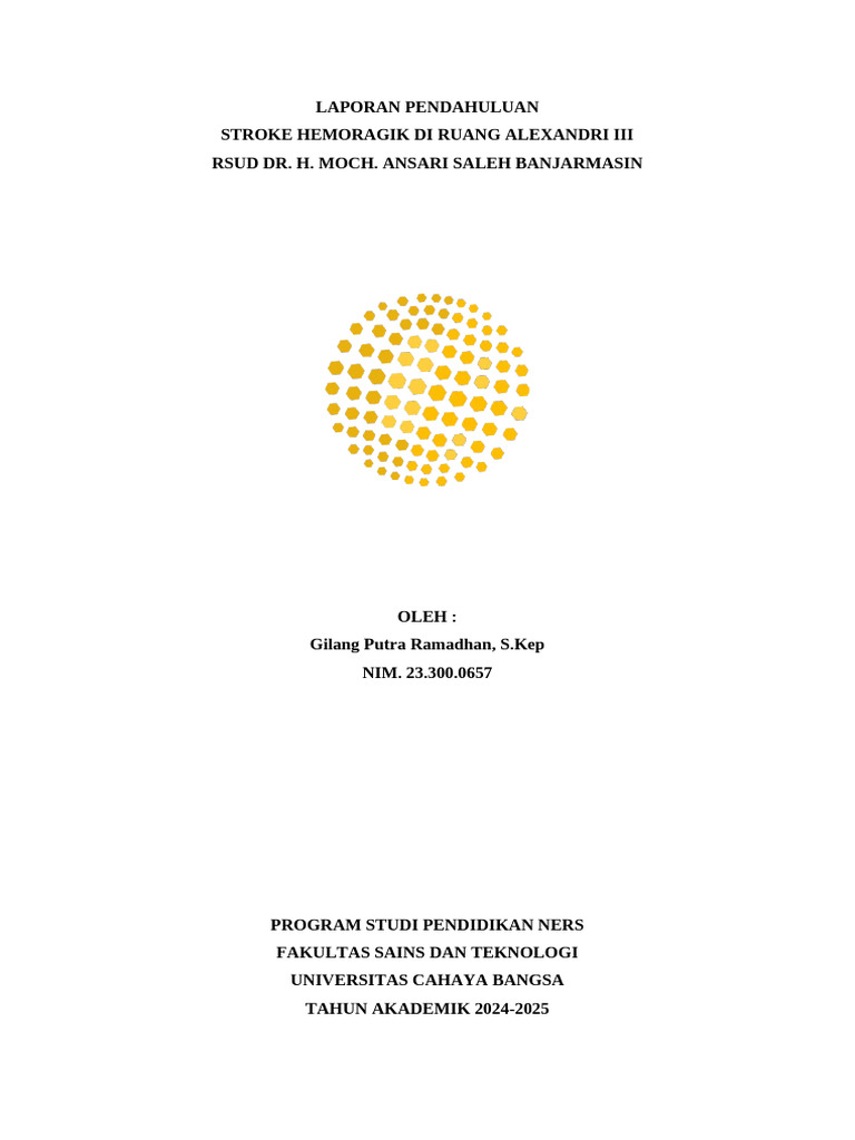LP KMB Stroke Hemoragik | PDF