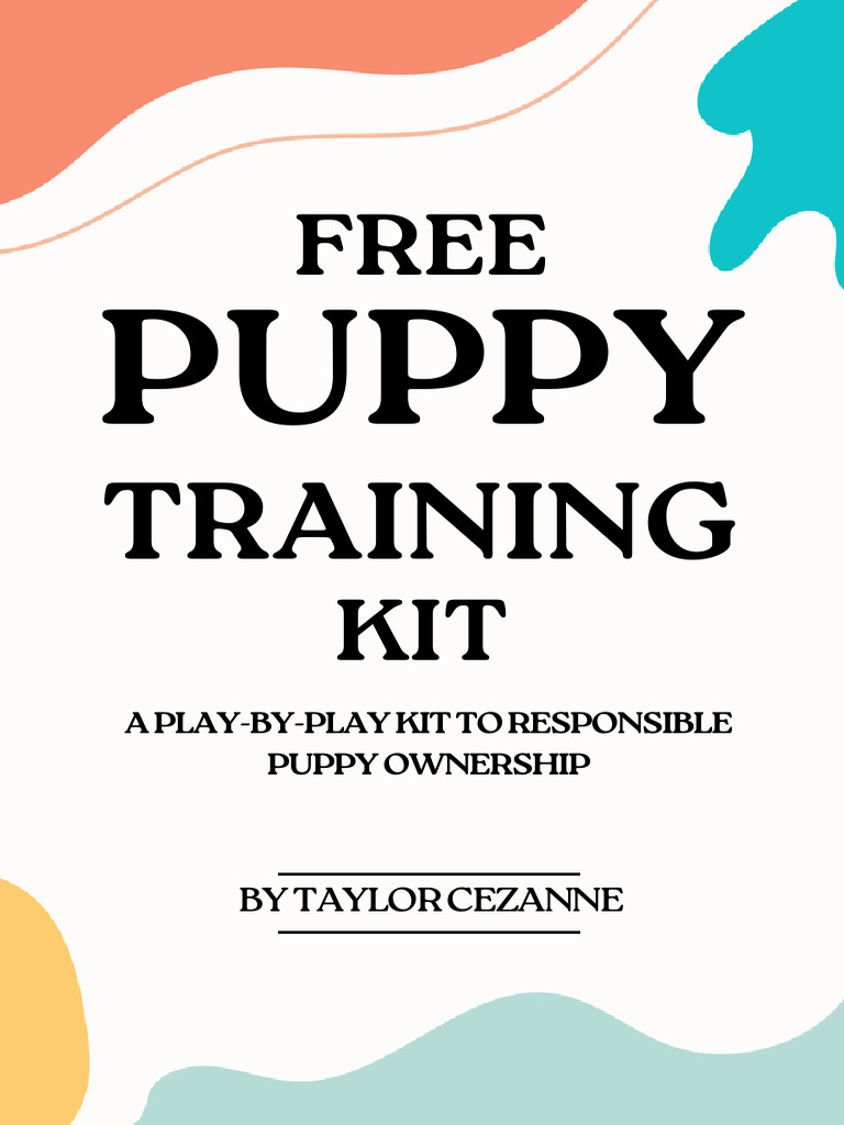 Free Puppy Kit | PDF | Dog Training | Dogs