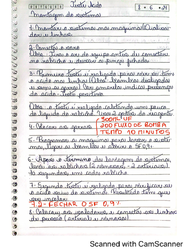 Passo A Passo - Hemod 04 | PDF