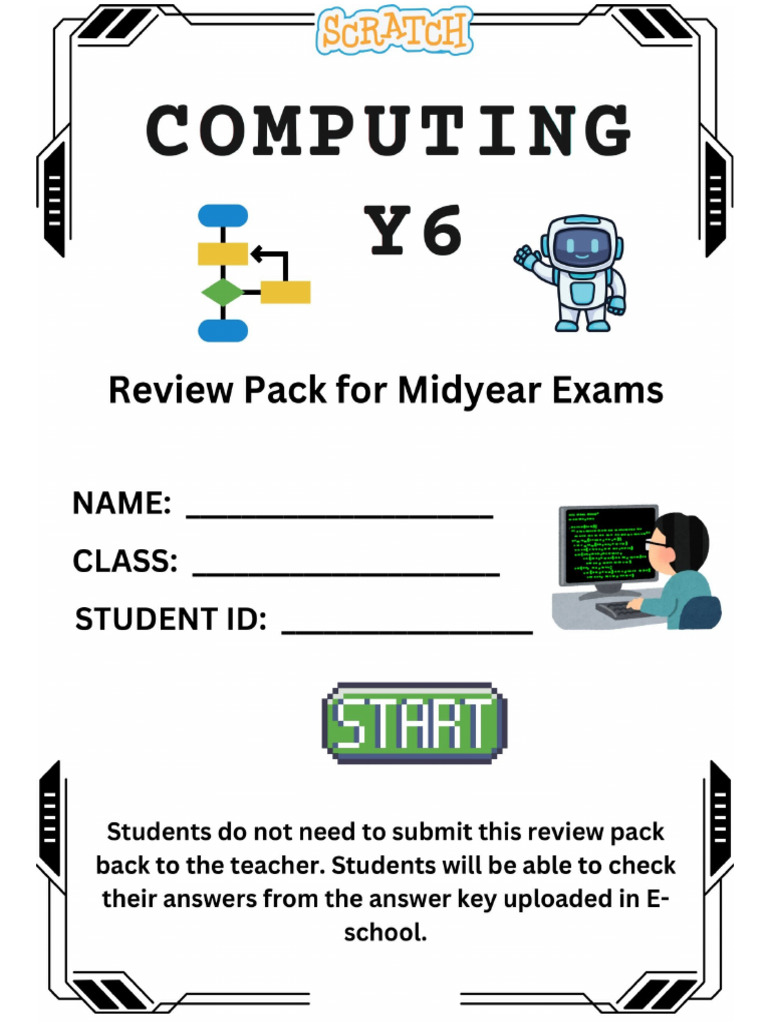 Mid-Year Exam Review for Y6 Computing | PDF | Computer Data Storage ...