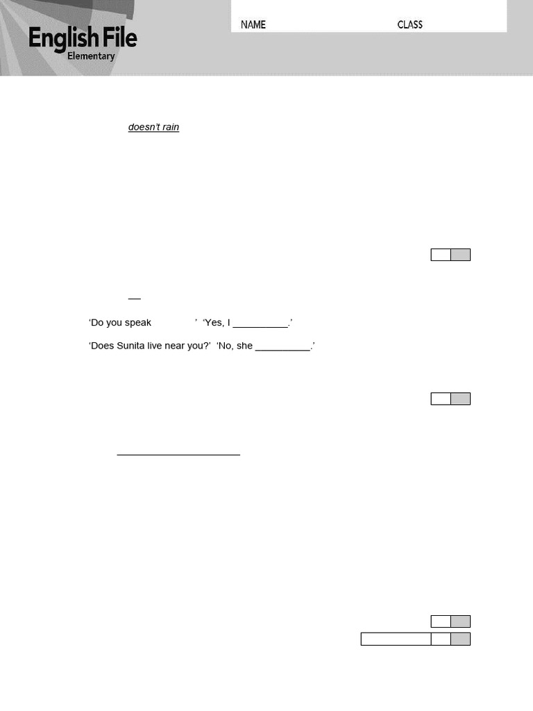 FT 3 (Grammar, Vocabulary, Pronunciation) | PDF | English Language ...