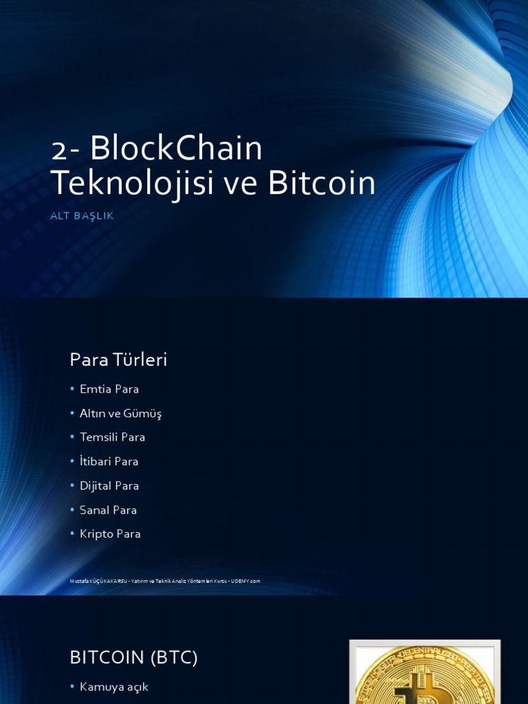 BlockChaIn Teknolojisi Ve BItcoIn | PDF