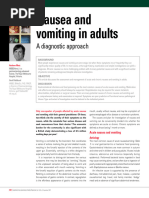 Approach To The Adult With Nausea and Vomiting - UpToDate | PDF ...