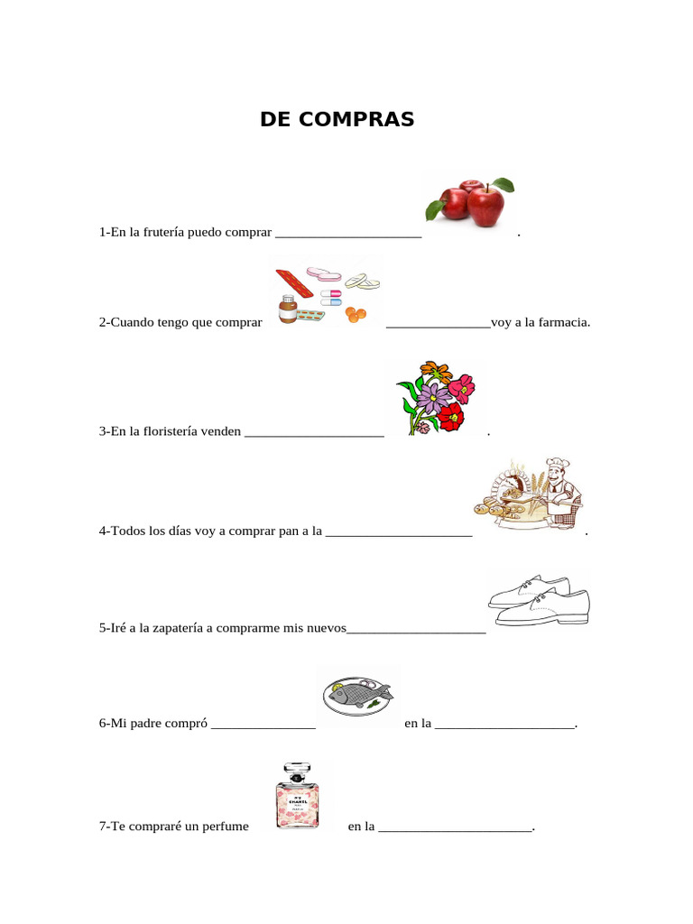 Compras Diarias y Dónde Hacerlas | PDF