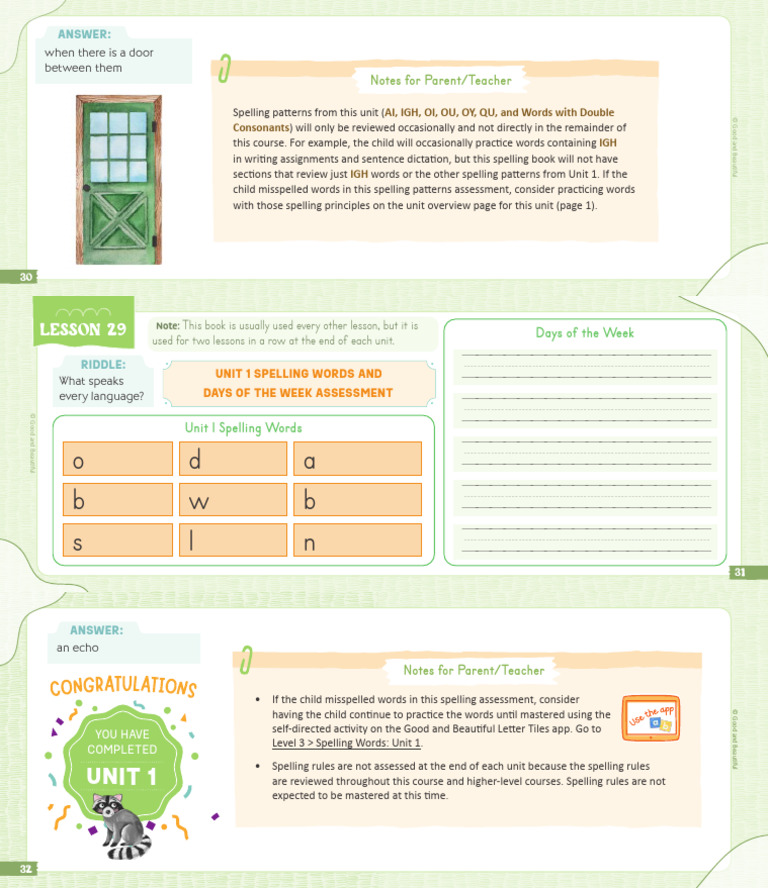 Spelling Practice Book 4.0_compressed-41-100 | PDF | Consonant ...