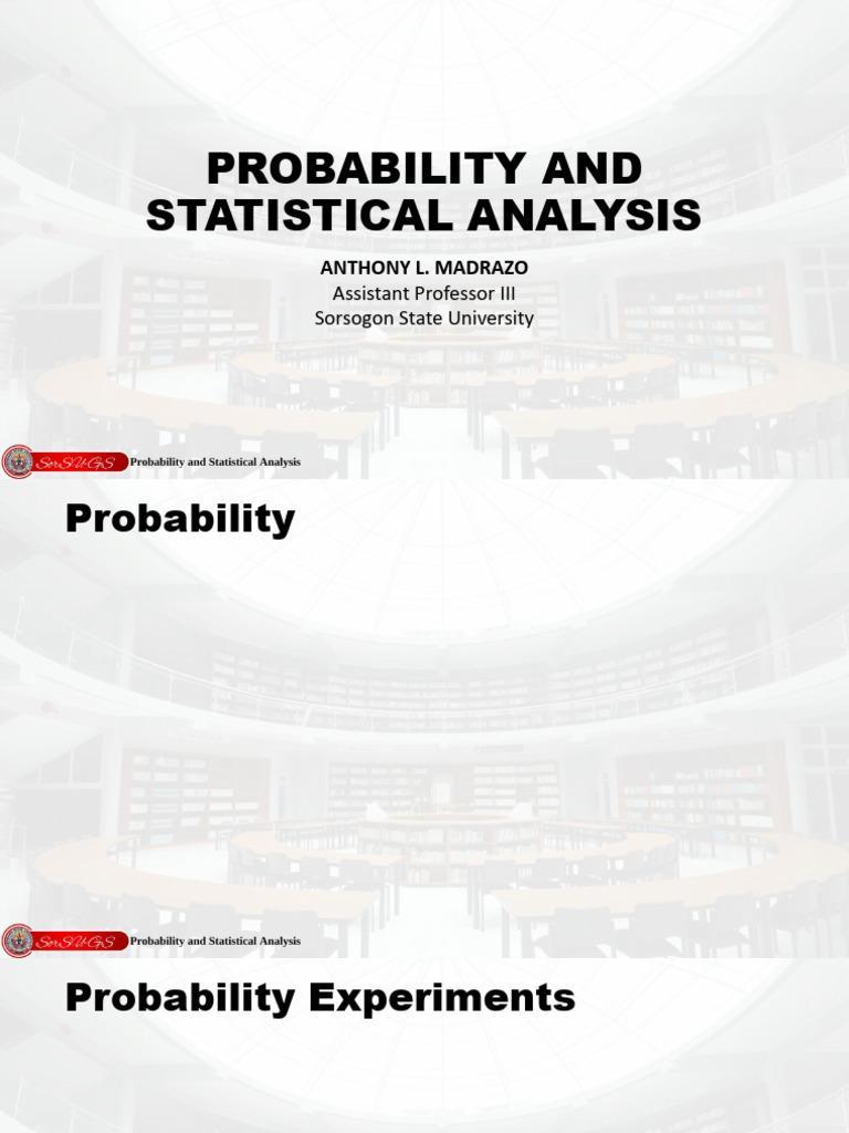 Introduction to Probability Basics | PDF | Probability | Randomness