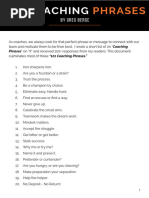 Essential Coaching Acronyms Guide | PDF | Disciplines | Leadership