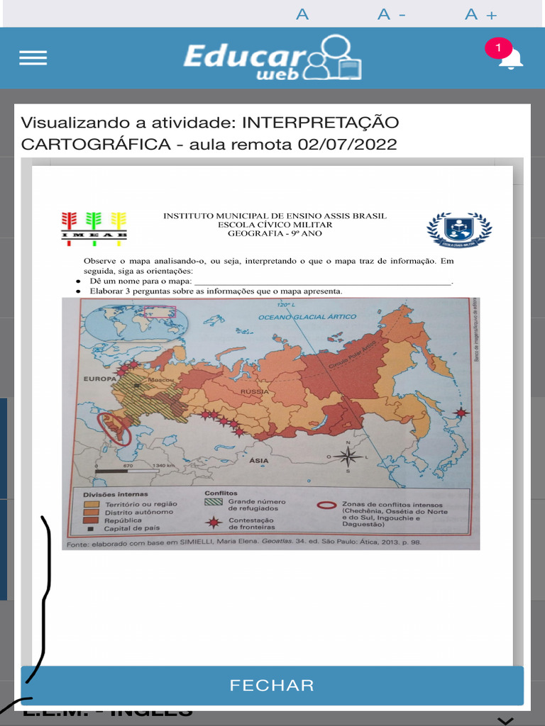 EducarWeb Pais e Alunos | PDF