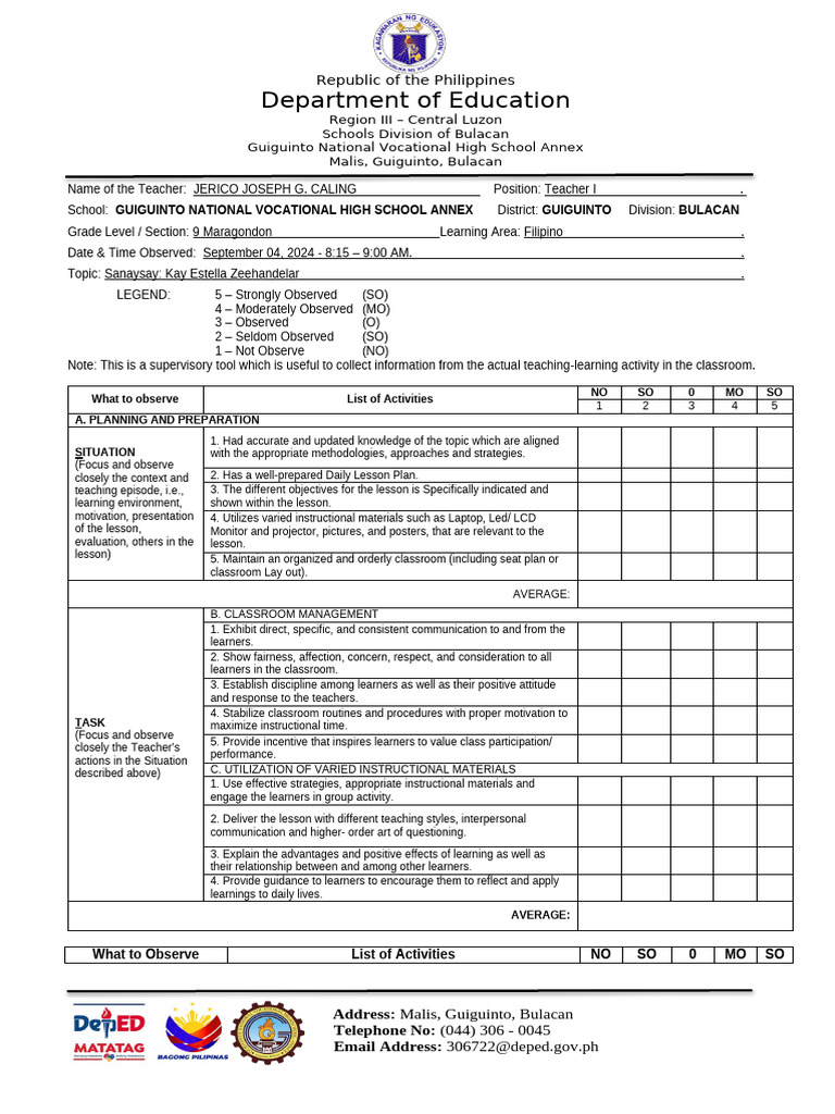 STAR | PDF | Learning | Teachers