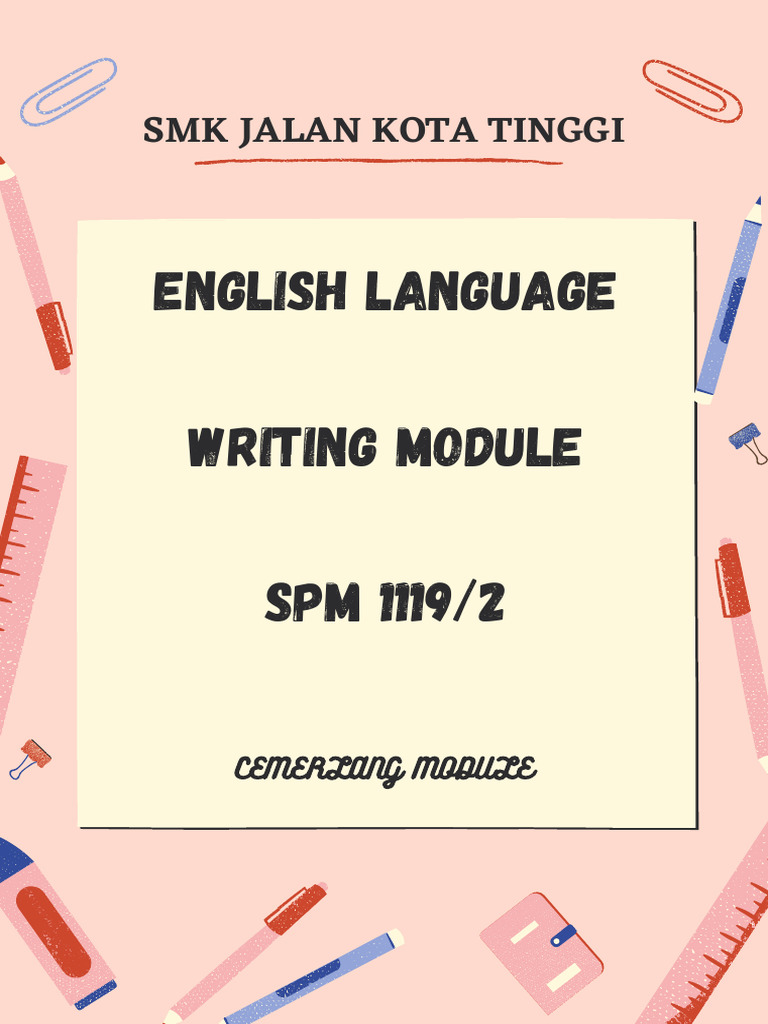 Writing Module | PDF