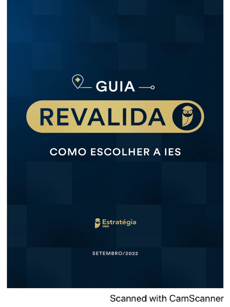 Guia Revalida - Como Escolher A IES | PDF