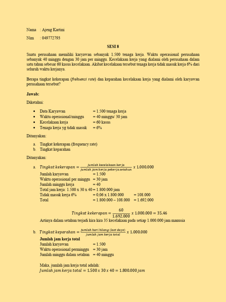 DISKUSI 8 AJENG KARTINI - MSDM | PDF