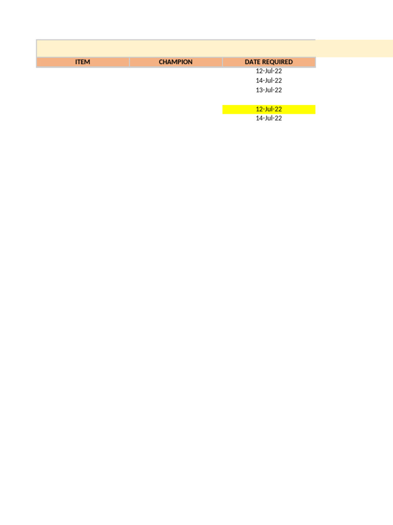 Template 04 Projects Completion Status | PDF