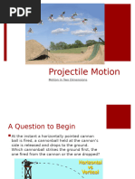 Class 11th Projectile Motion | PDF