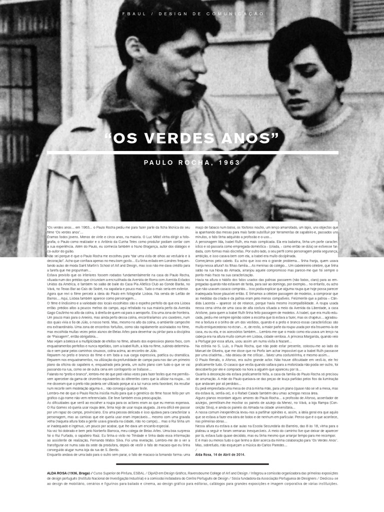 Verdes Anos - Indd | PDF | Lisboa | Roupas