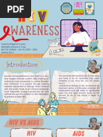 Hiv Awareness Project Proposal | PDF | Hiv/Aids | Sexually Transmitted ...