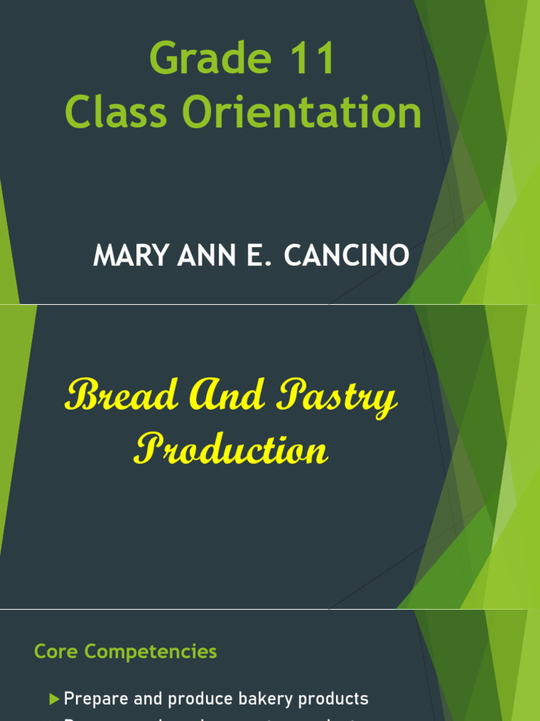 bpp-1st-lesson | PDF | Bakery | Cakes