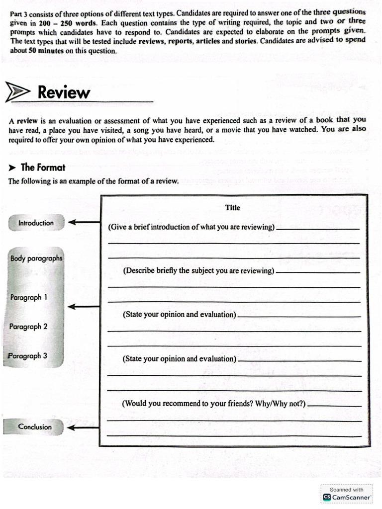 Writing English 1119/2 Part 1: Short Communicative | PDF