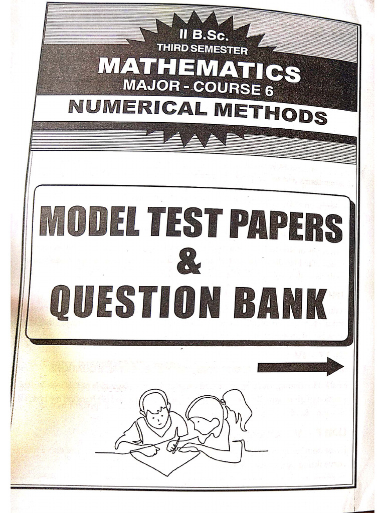Model Papers Numerical Methods | PDF