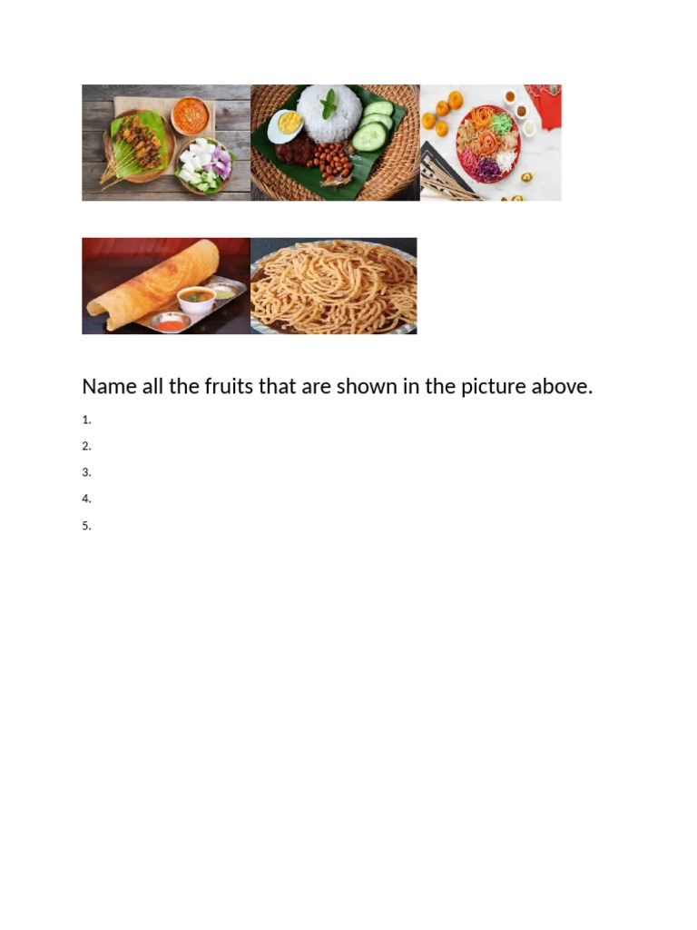 Traditional Food | PDF