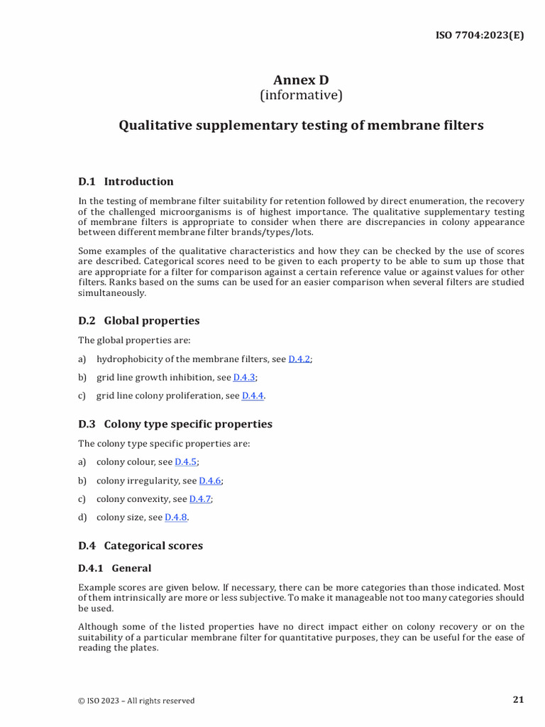 Iso-7704-2023 28 | PDF