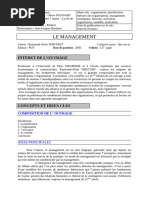 Dynamique du groupe selon Lewin | PDF | Direction | Sciences comportementales