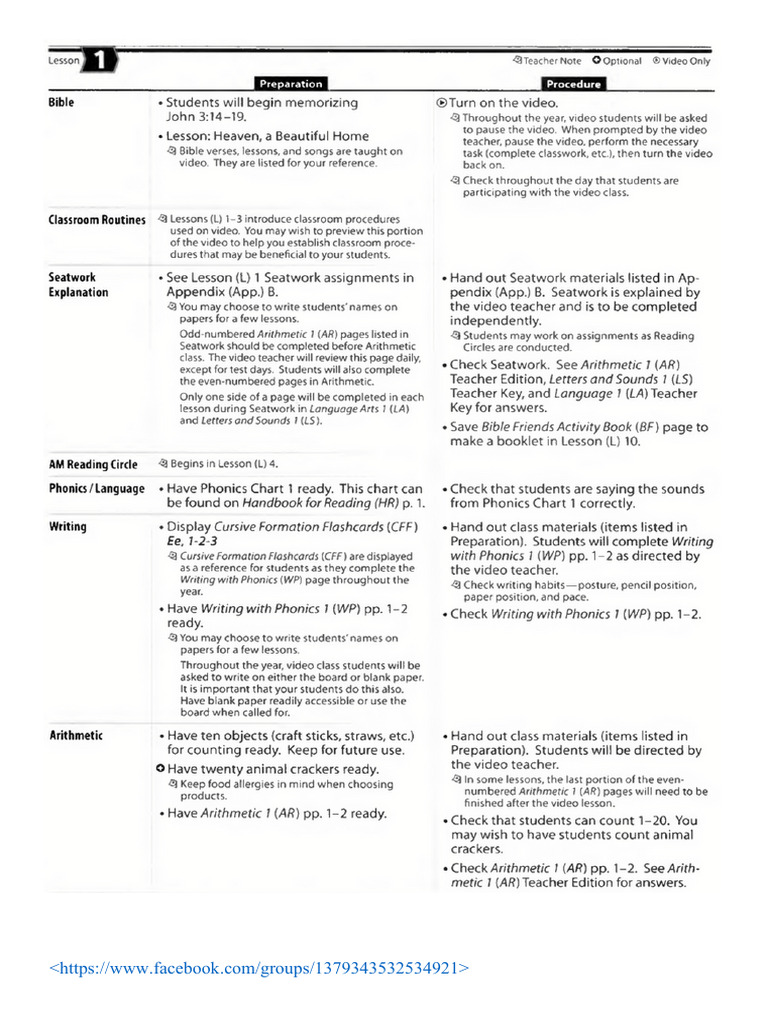 Seatwork Lesson 1 | PDF