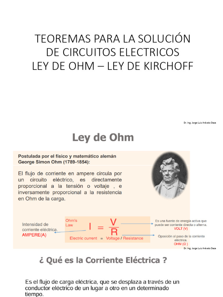 Teoremas para La Solución de Circuitos Electricos | PDF