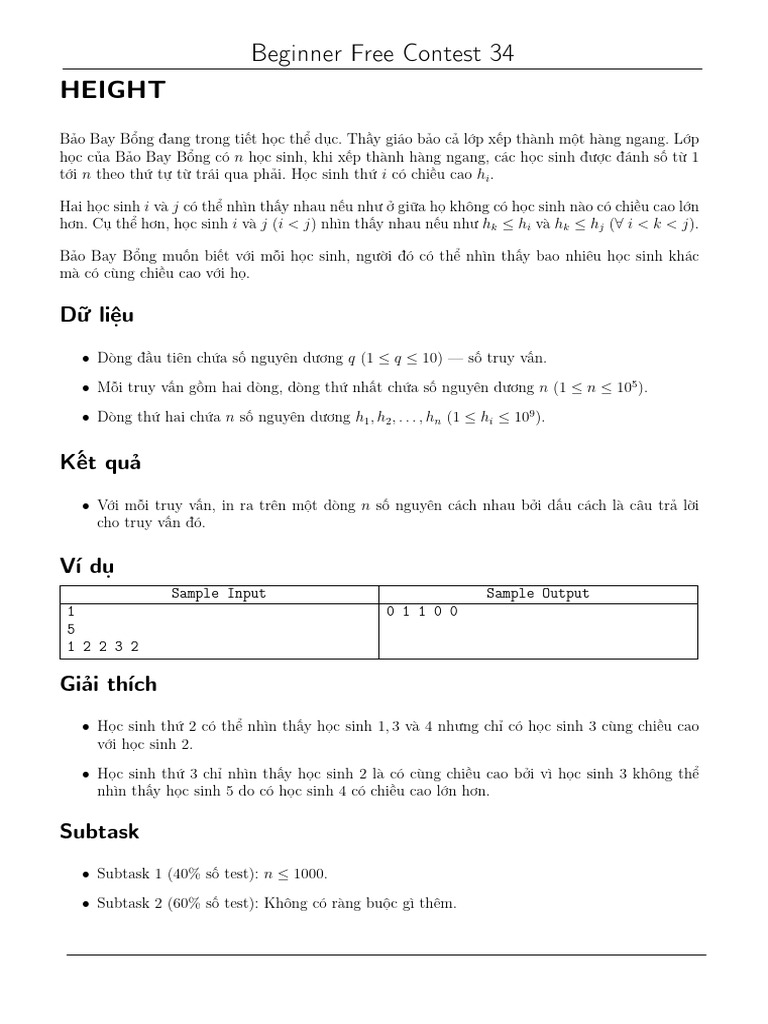 Height | PDF
