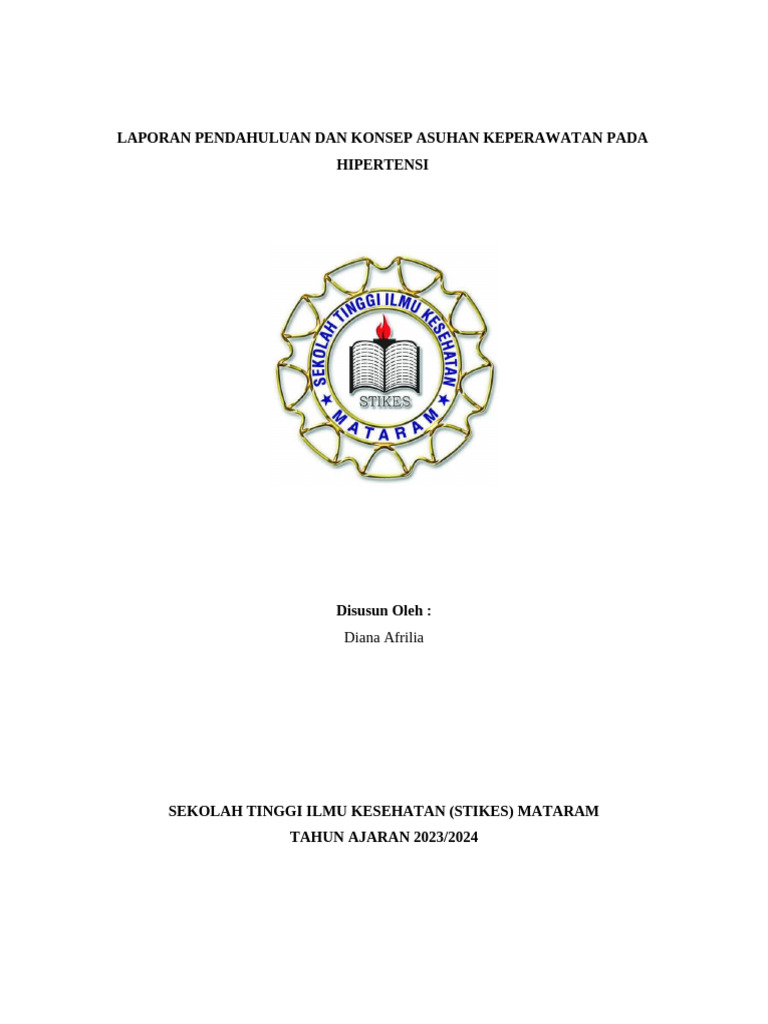 LP+ASKEP HIPERTENSI | PDF
