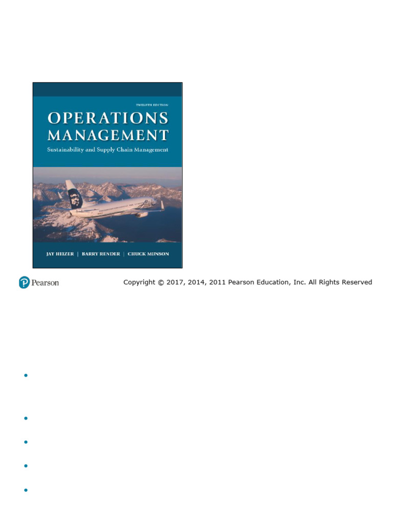 Heizer Om12 ch03 Accessible | PDF | Project Management