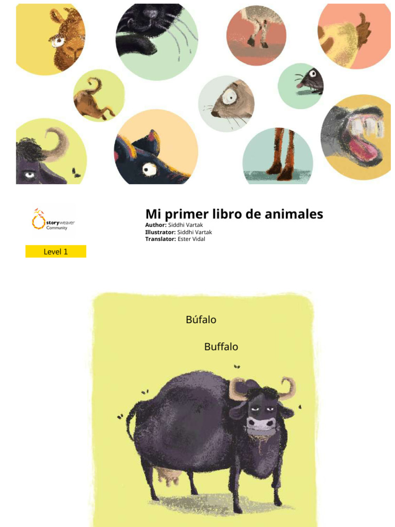 My First Book of Animals | PDF | Creative Commons License
